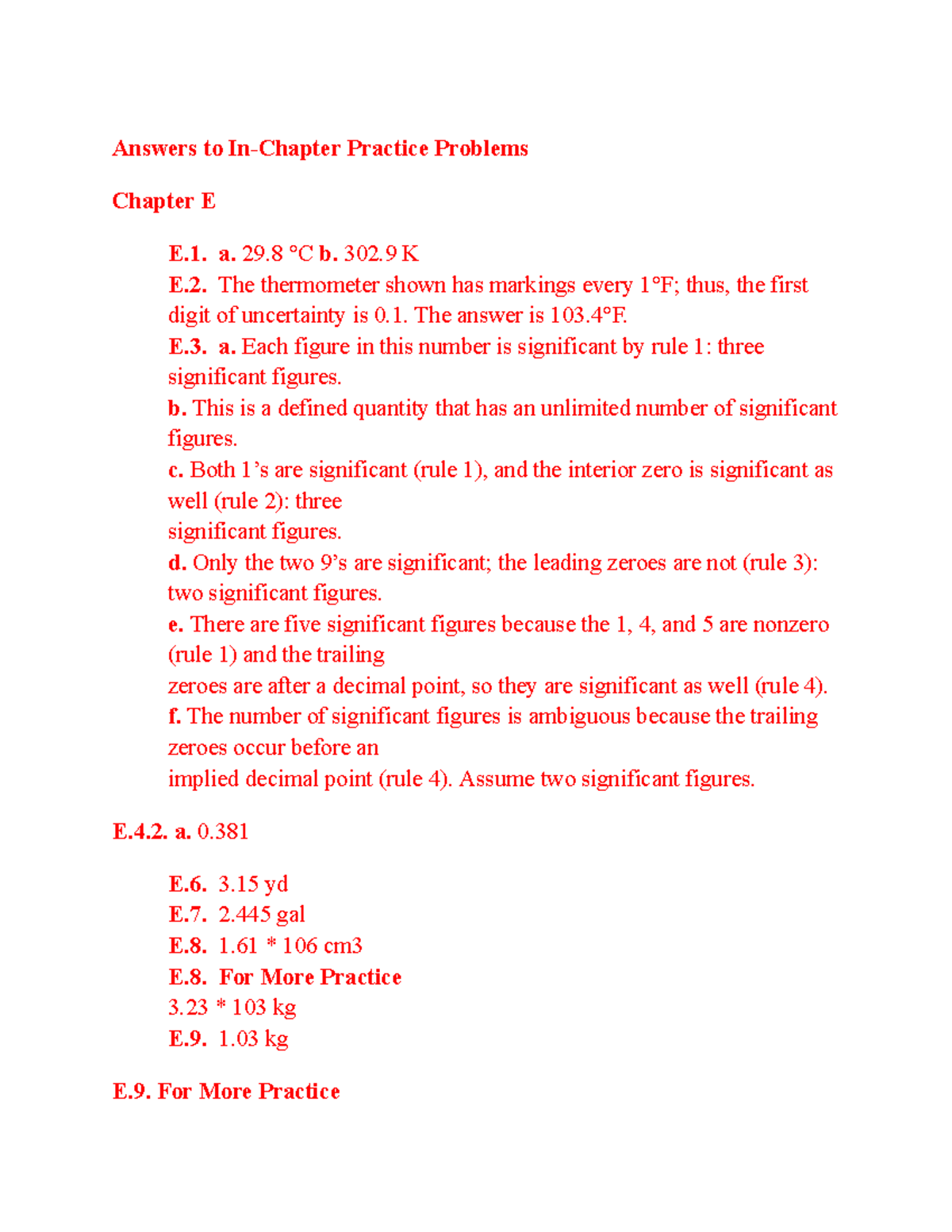 Chem25 - book notes for all tests - Answers to In-Chapter Practice ...