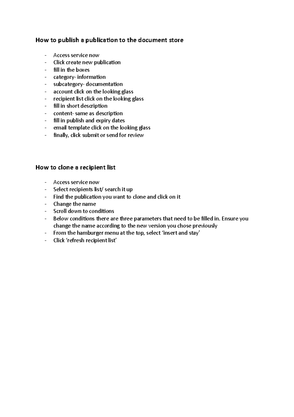 How to create a new publication - How to publish a publication to the ...