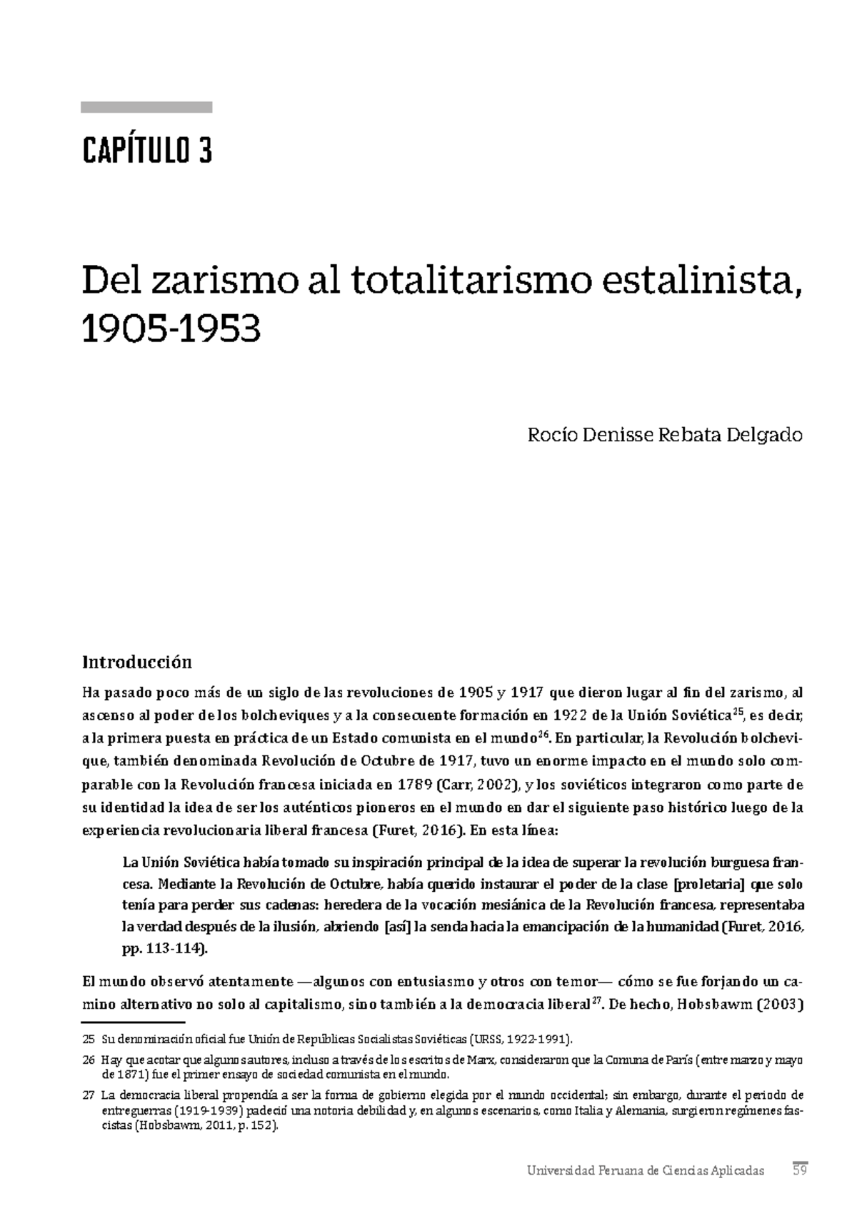 Lectura 2. Del zarismo al totalitarismo estalinista, 1905-1953 ...