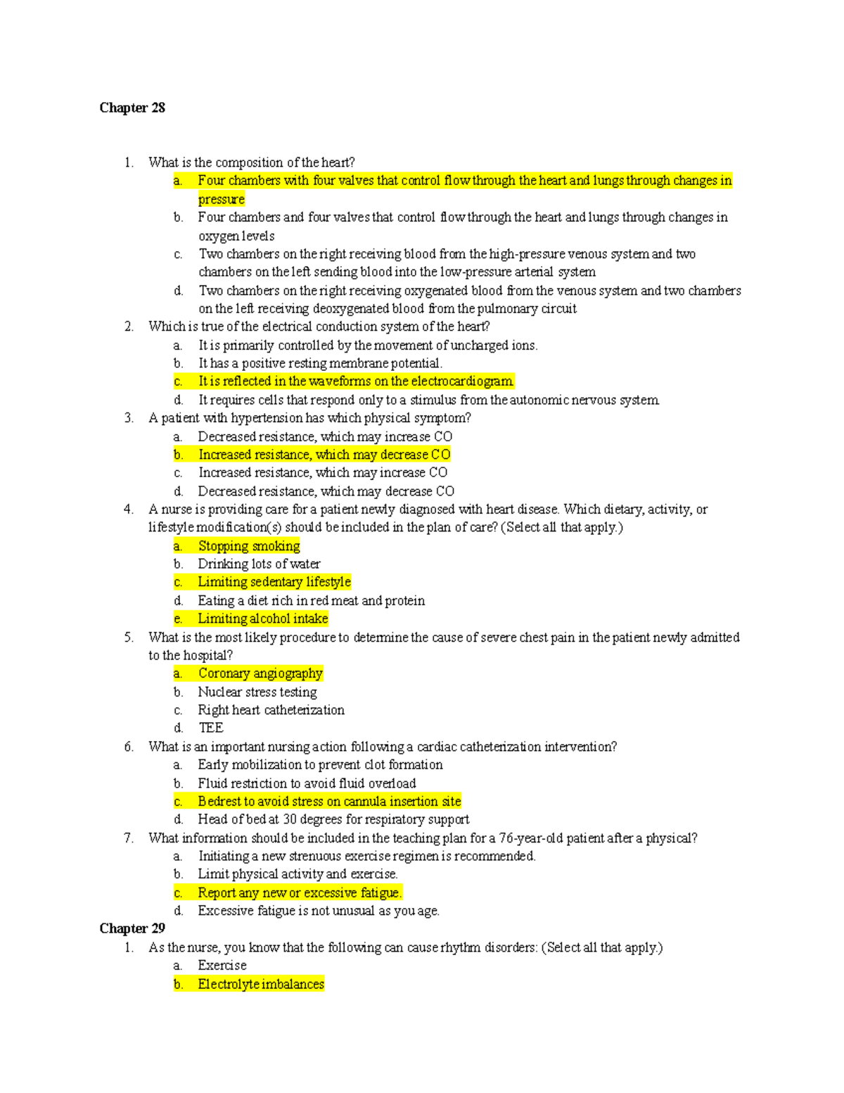 Week 1+2 Textbook Questions - Chapter 28 1. What is the composition of ...