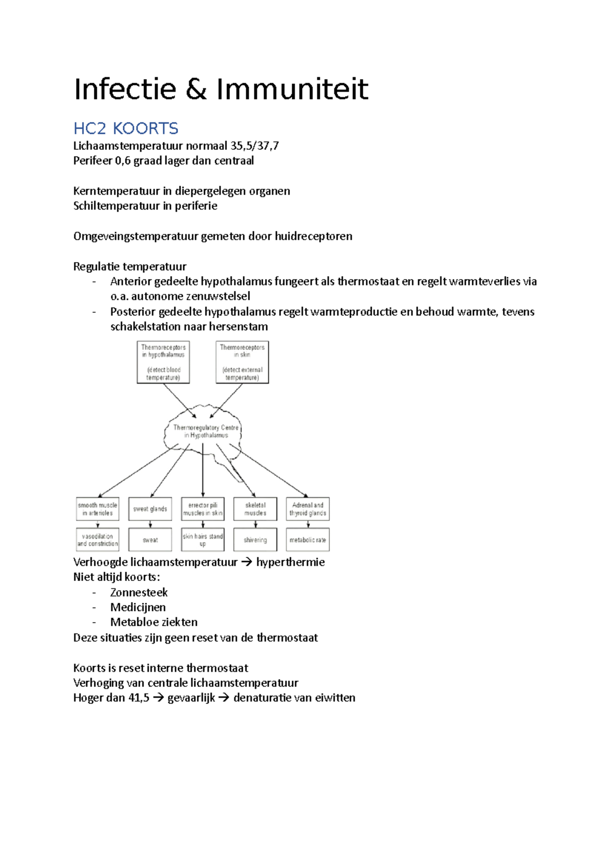 Infectie en immuniteit week 1 tot en met week 3 ongeveer - Infectie ...