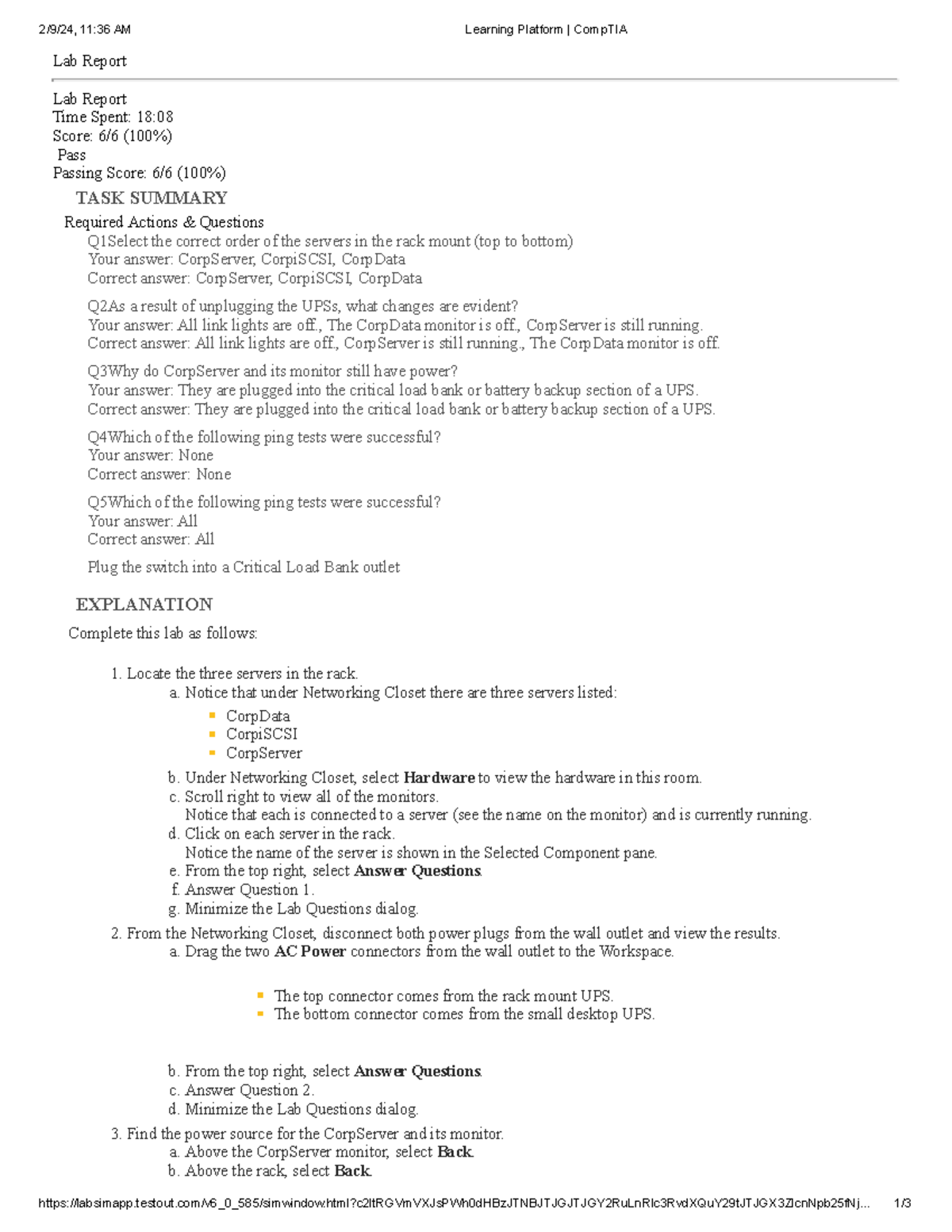 5.3.6 Explore Physical Connectivity 2 - 2/9/24, 11:36 AM Learning ...