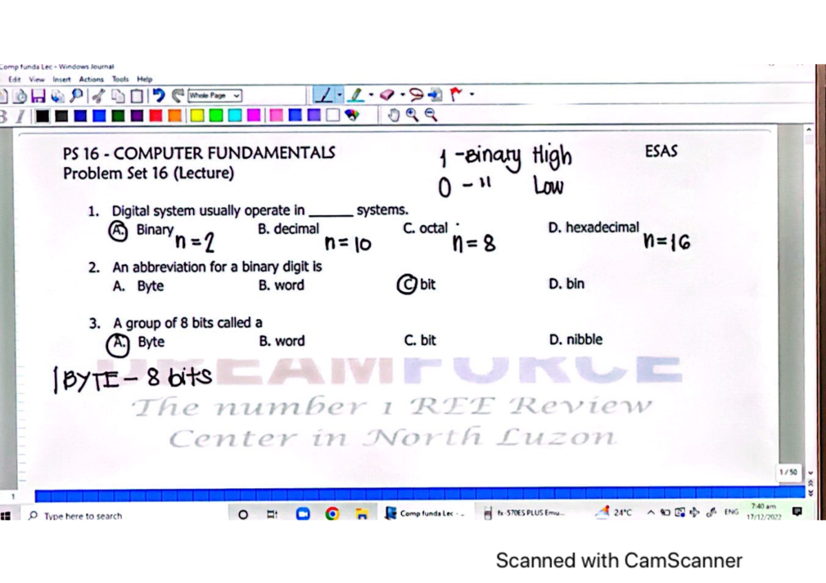 Computer Fundamentals Lecture - bs in electrical engineering - Studocu