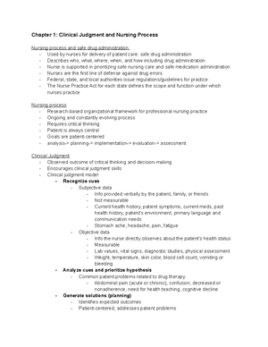 Med Surg Case Studies - Nursing case study 1: Mrs. Smith's hypertension ...