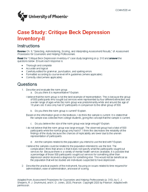 Case Study Danny - Case Study: Danny Dawn Farrah University of Phoenix ...
