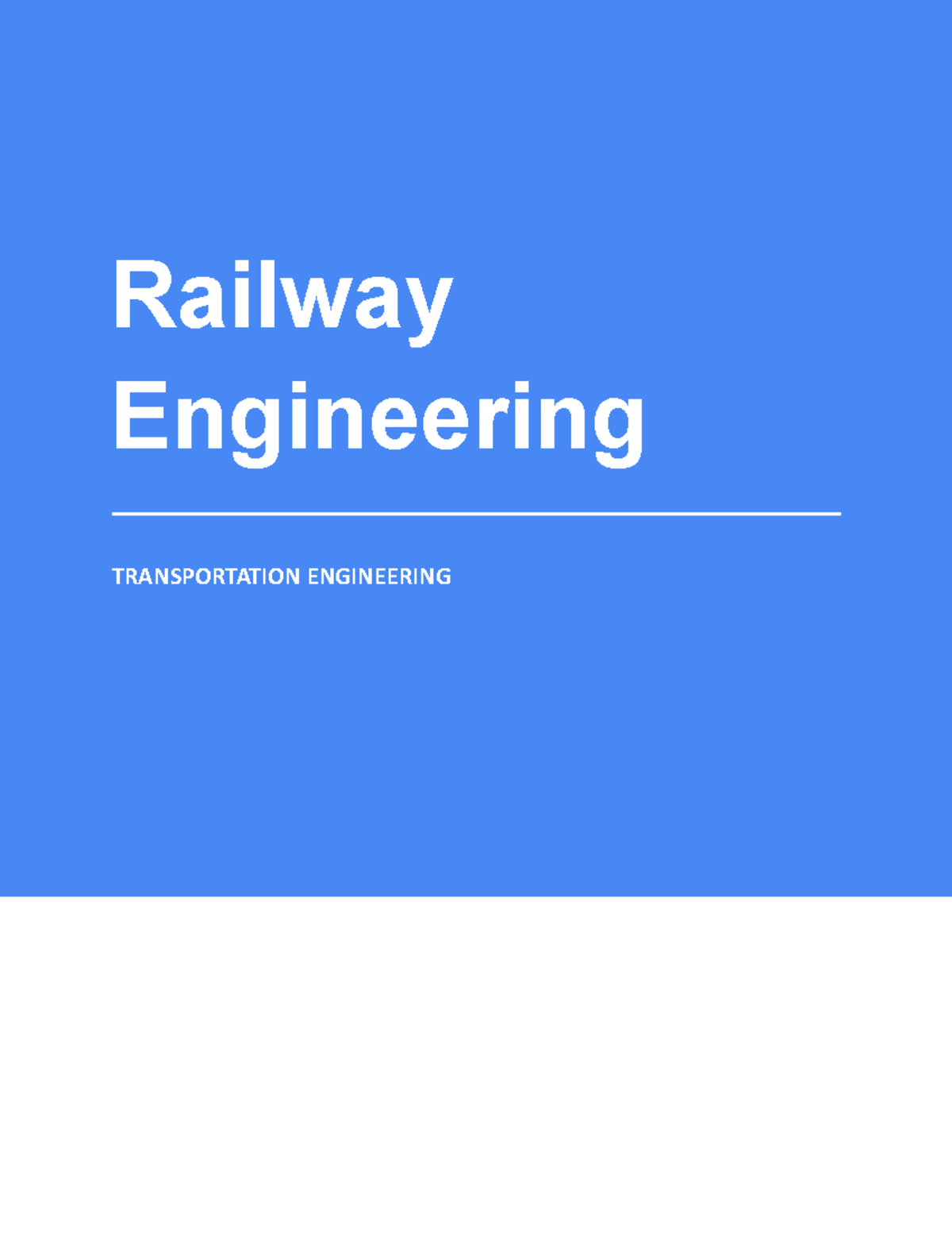 Railway Engineering - Study Notes - Copyright © 2014-2020 TestBook Edu ...