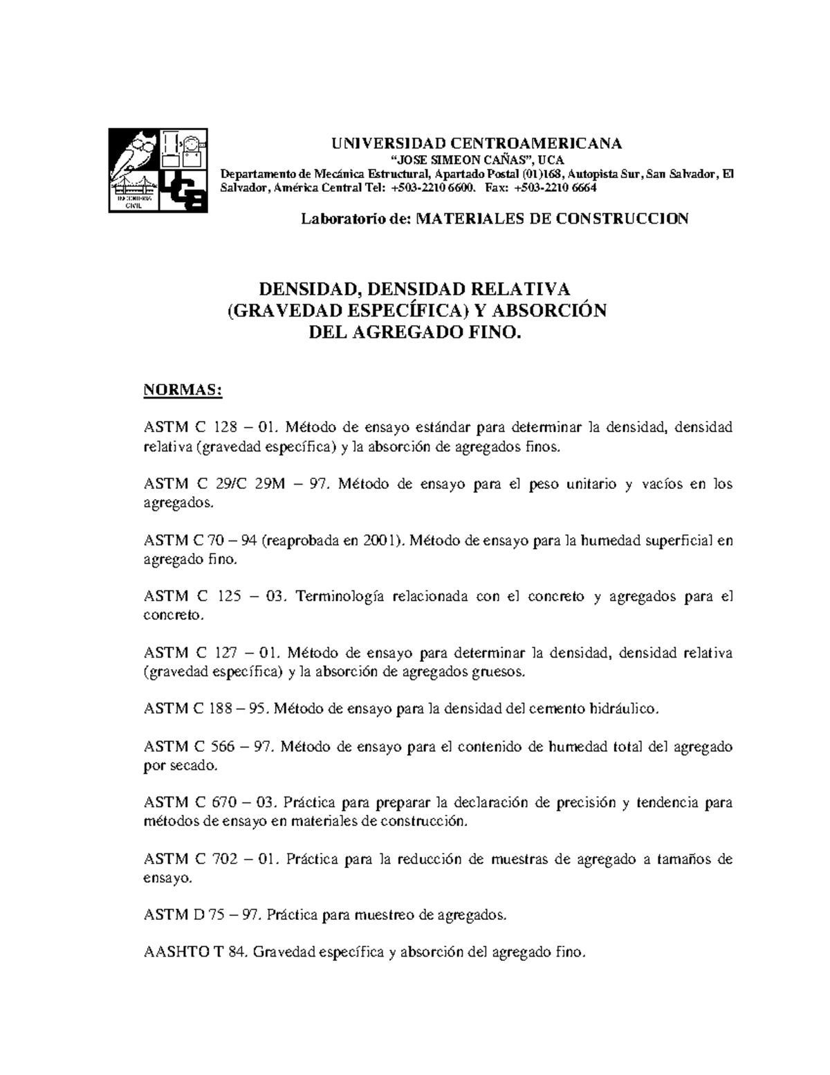 Densidad gravedad especifica y absorcion de agregados finos ...