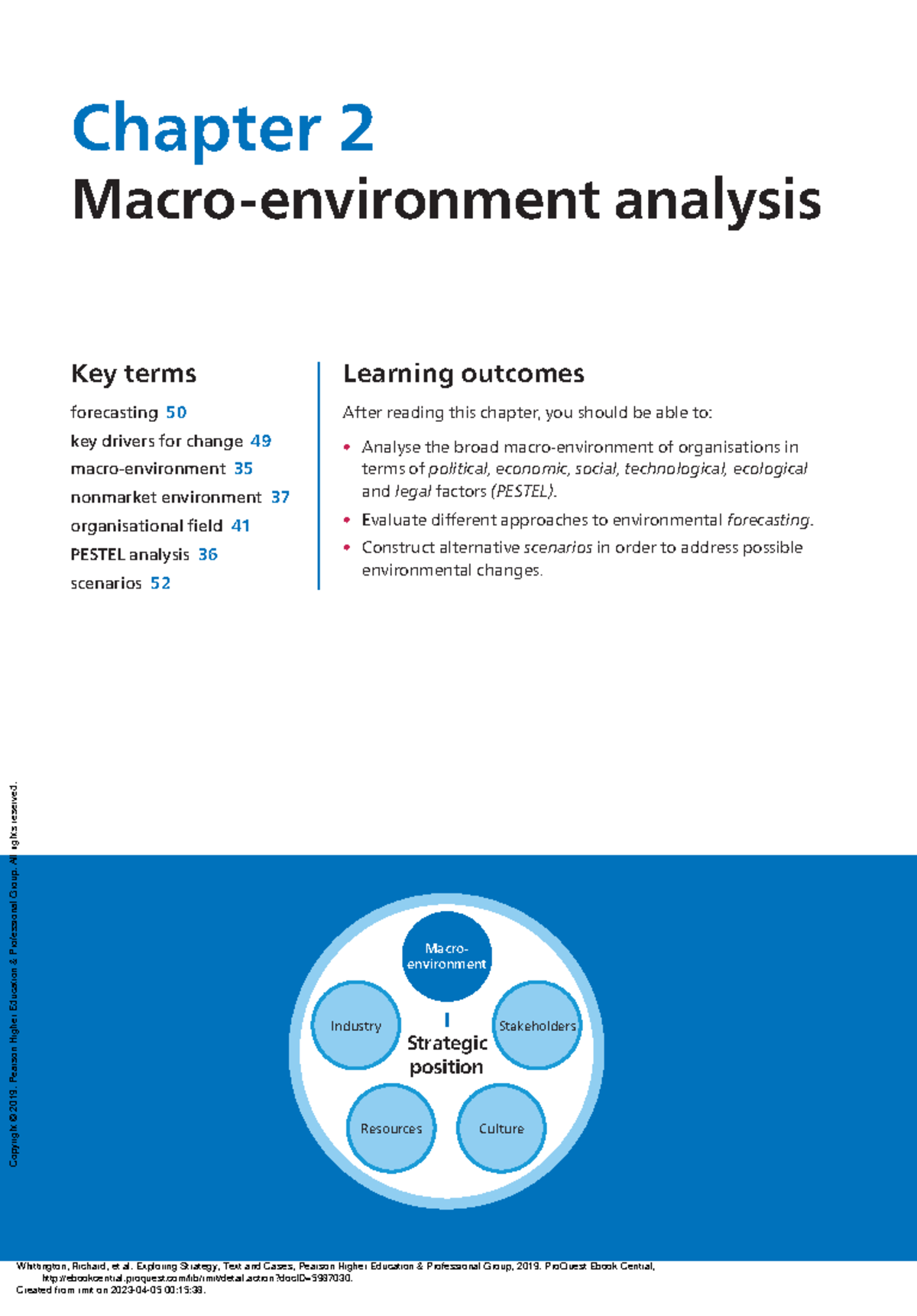 Exploring Strategy Text and Cases - (2 Macro-environment analysis ...