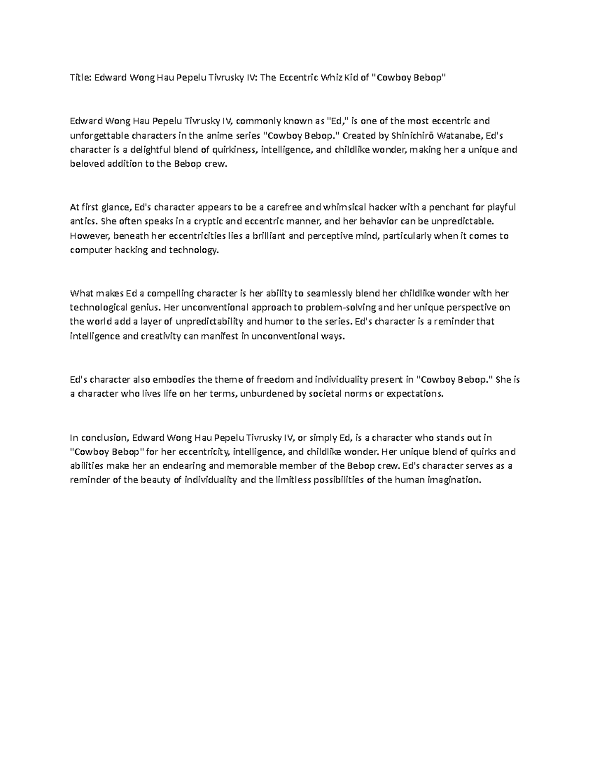Title 19 - Artificial Intelligence (AI) has emerged as a transformative ...