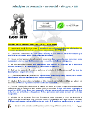 Trabajo Práctico 4 - Diagnóstico AL 100% [ED4] Principios DE Economia 10-OCT-2022 10-DEC-2022 ...