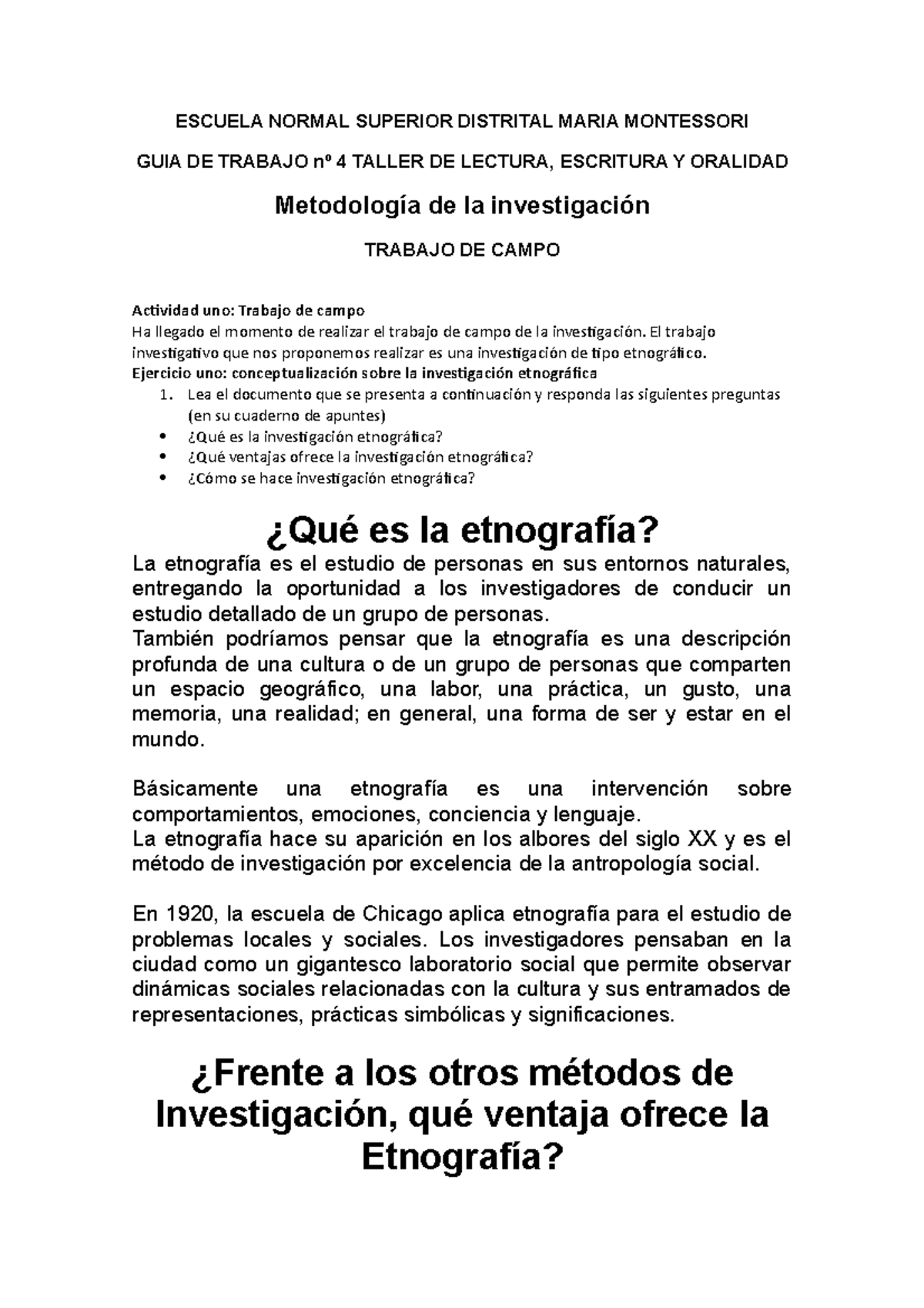 Guia 4 leo 2022 - fefefefefe - ESCUELA NORMAL SUPERIOR DISTRITAL MARIA ...
