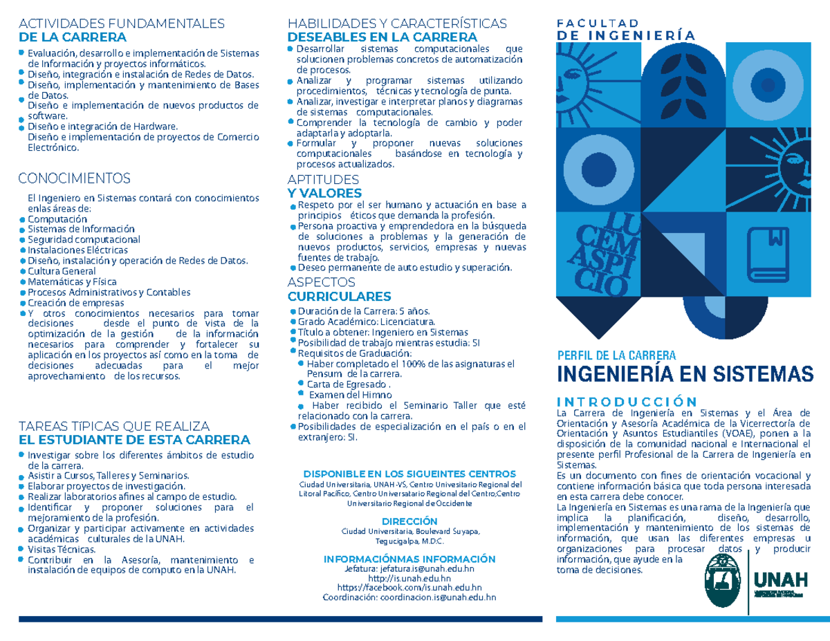 Ingenieria en sistemas 2023 - HABILIDADES Y CARACTERÍSTICAS DESEABLES ...