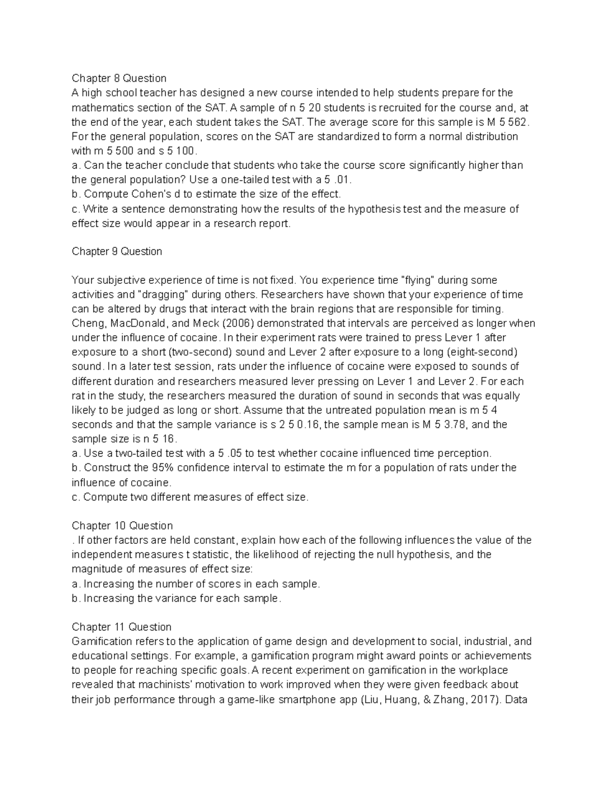 Assignment 2 question - answers for the assignjment - Chapter 8 ...