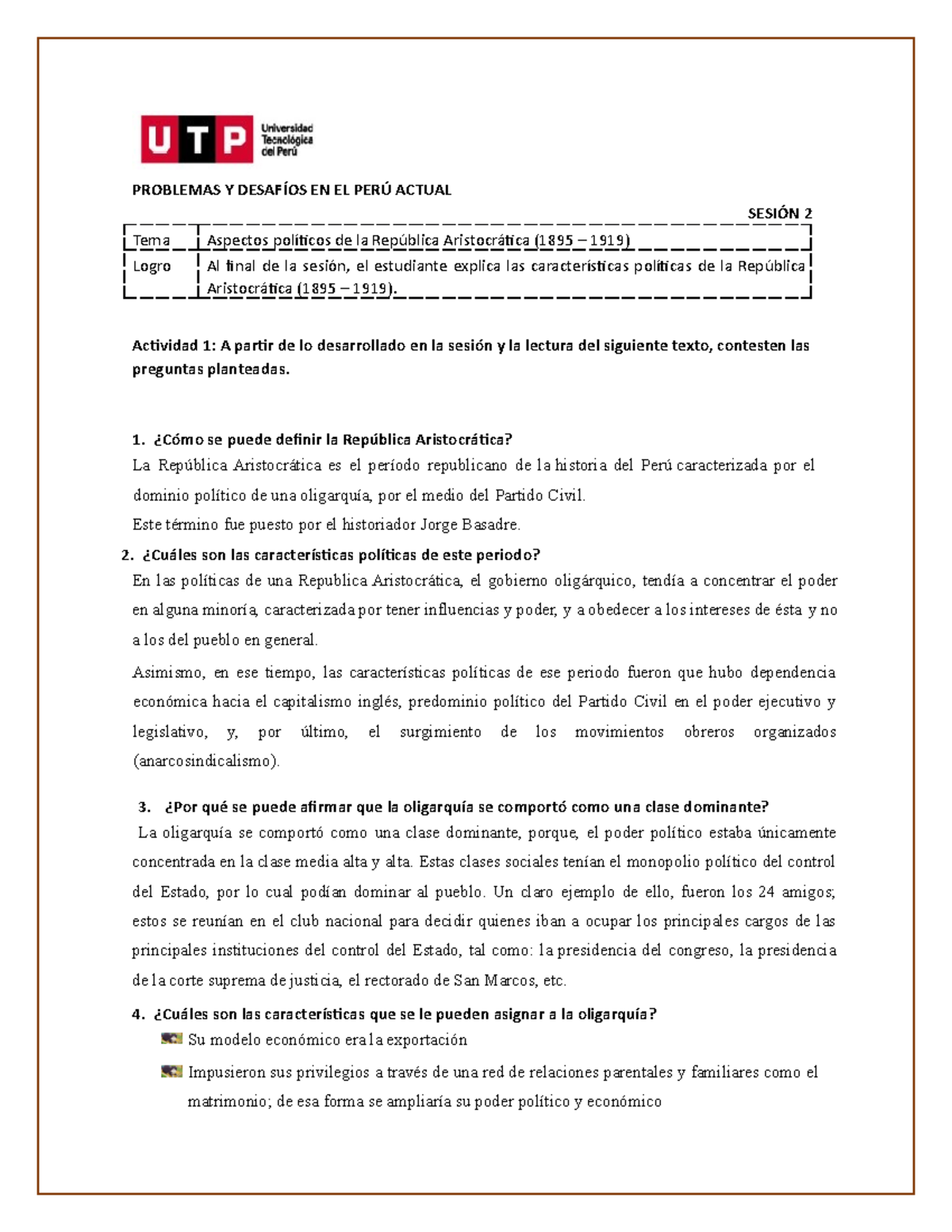 Problemas Y Desafíos EN EL PERÚ Actual - PROBLEMAS Y DESAFÍOS EN EL ...