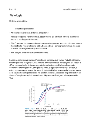 Fisiologia-Lezione 5- Cardiaco - Warning: TT: undefined function: 32 Warning: TT: undefined ...