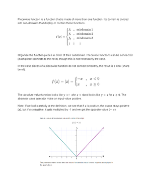 Calc notes - characteristics of polynomial functions - Studocu