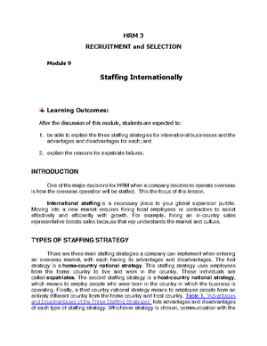 Overview Strategic Management - CBMEC 2 STRATEGIC MANAGEMENT MODULE 1 ...