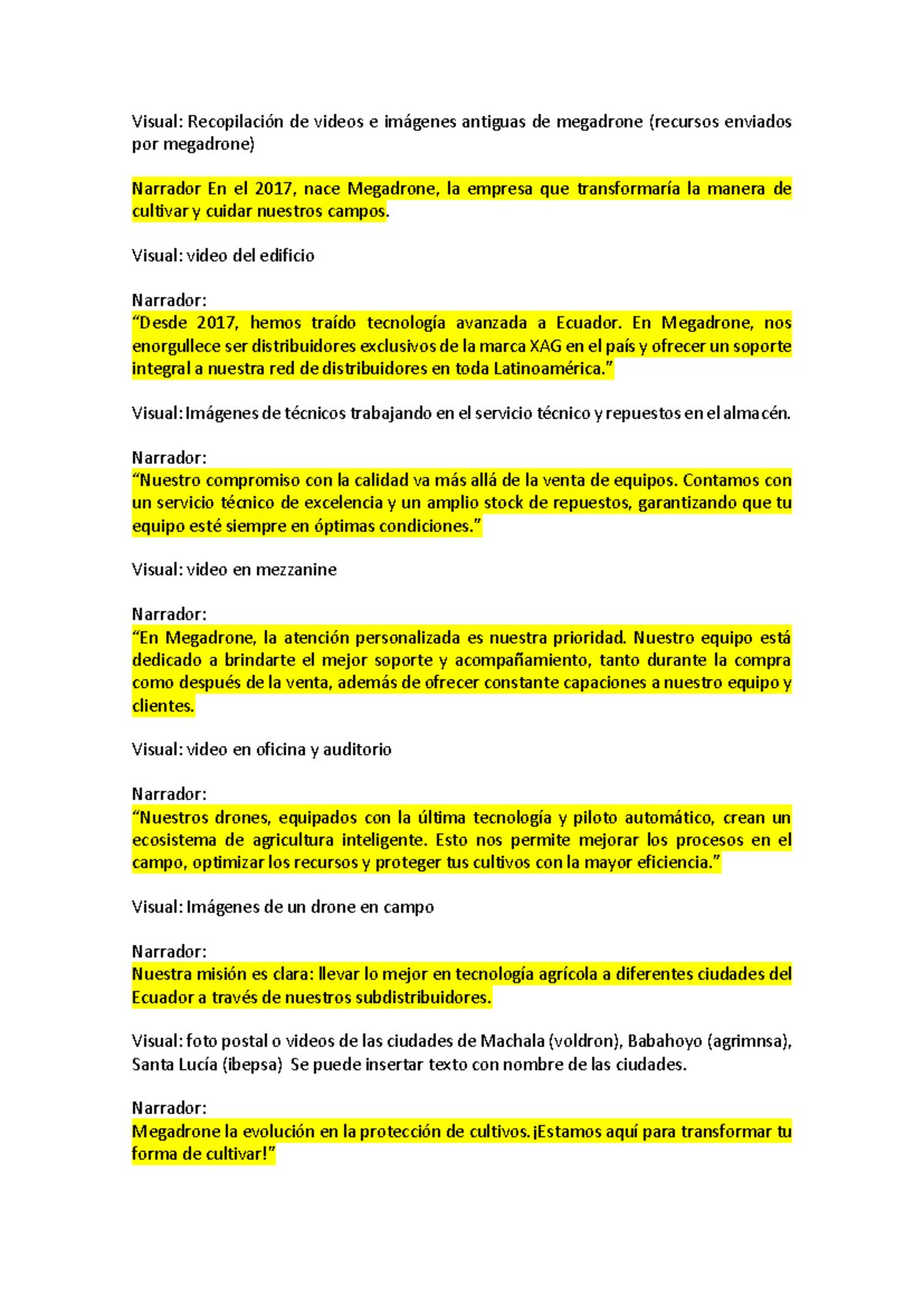 Historia Megadrone - Visual: Recopilación de videos e imágenes antiguas ...