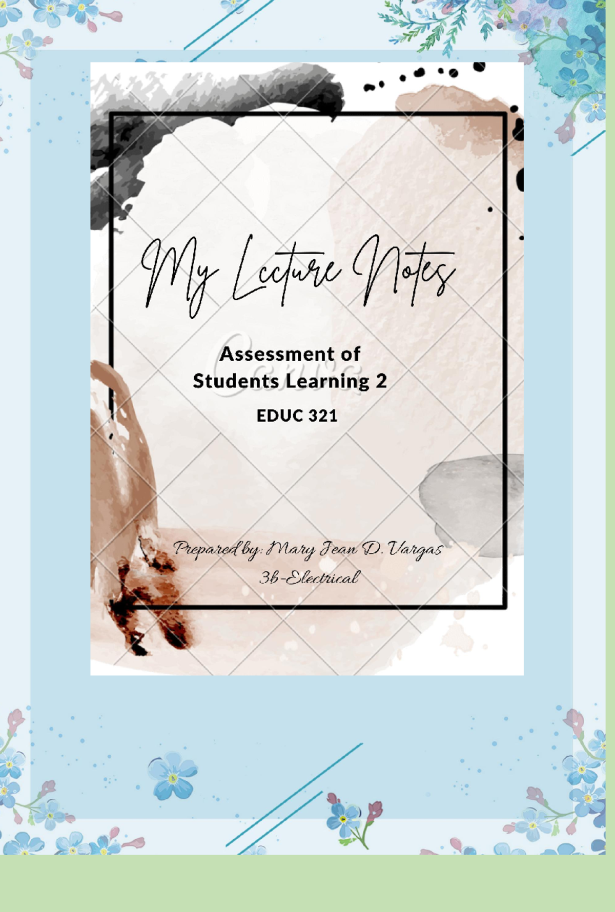 Lectures Notes - ppt - Characteristics of Good Learning Outcomes ...