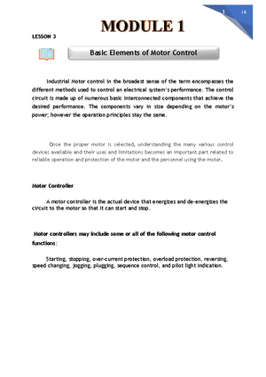 Module 1 Lesson 1 part 2 - 1 MODULE 1: INTRODUCTION TO THE COURSE IEC (International - Studocu