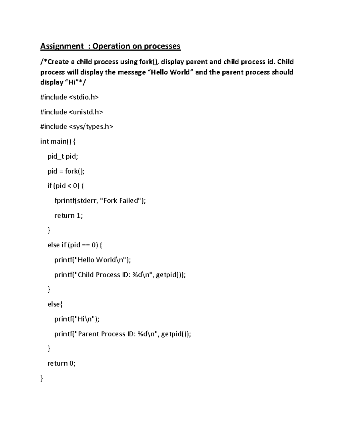 OS File - Solution for Operation System lab manual - Assignment ...