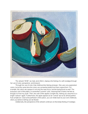 Dustin Garnet- Mini-Assignment 10 - Benny Lee Mini Assignment # ART ...