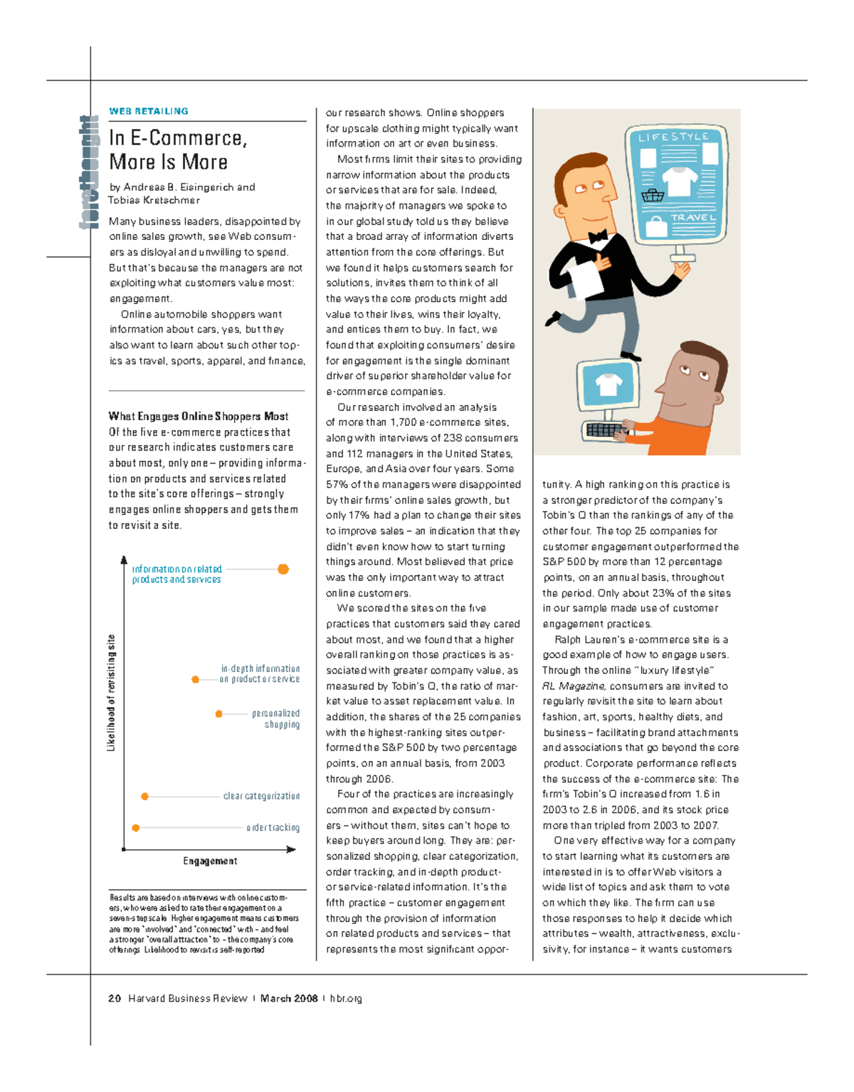 In ecommerce - commerce - 20 Harvard Business Review | March 2008 | hbr ...