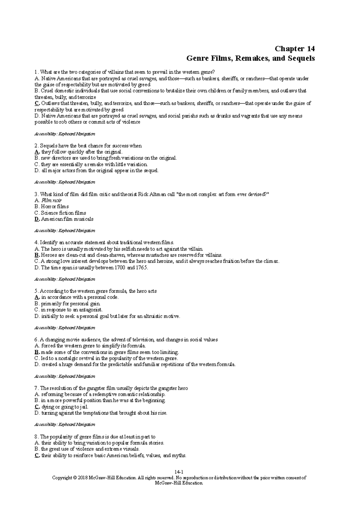 Chapter 14 Genre Films, Remakes, and Sequels - Native Americans that ...