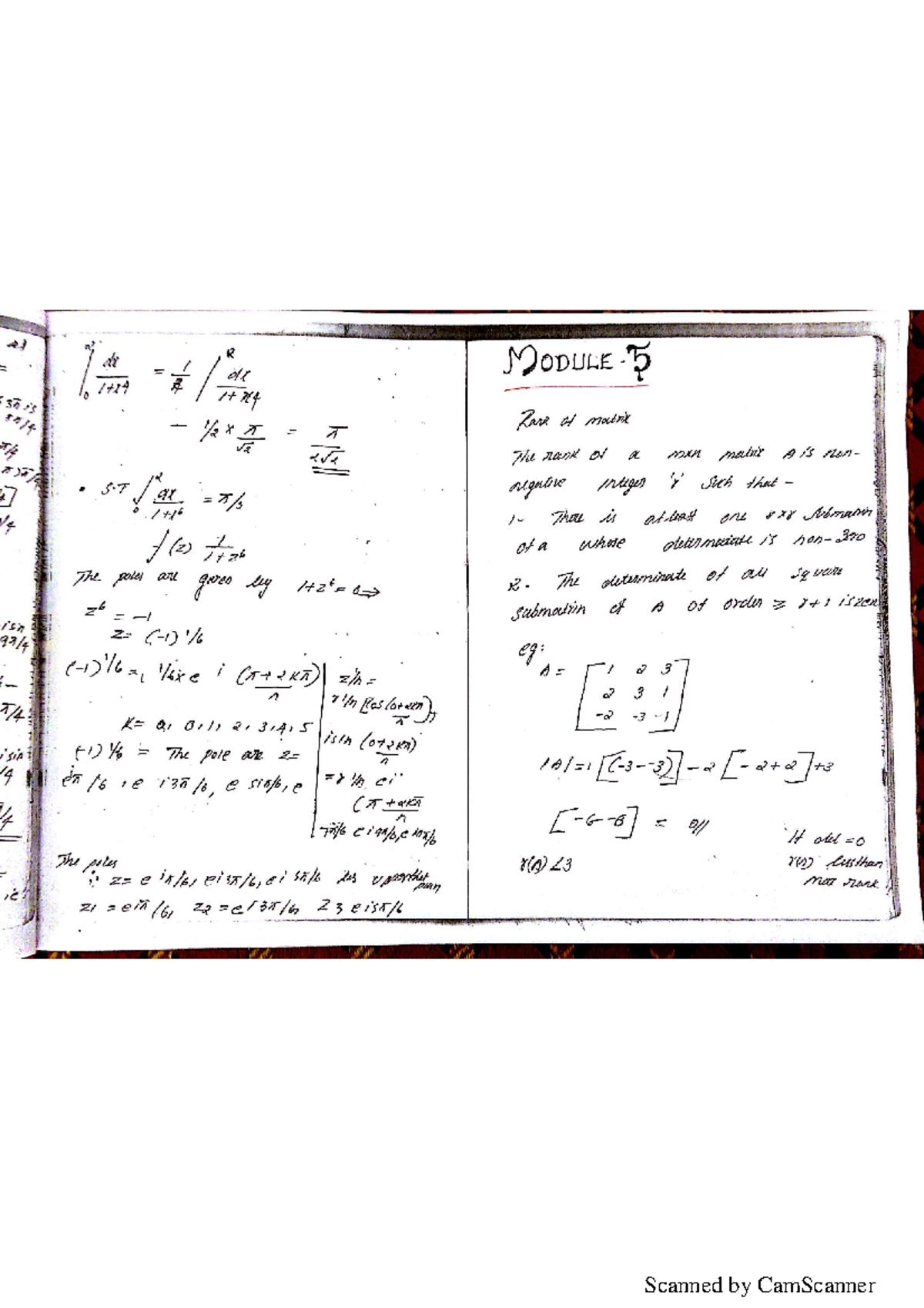 Matrix Maths Engineering Mathematics I Studocu