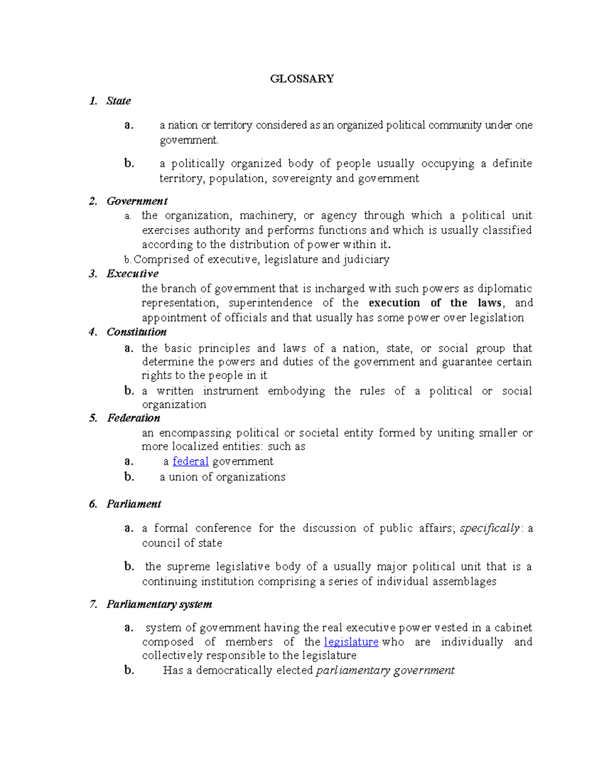 00. Glossary - required information related to these topics are ...