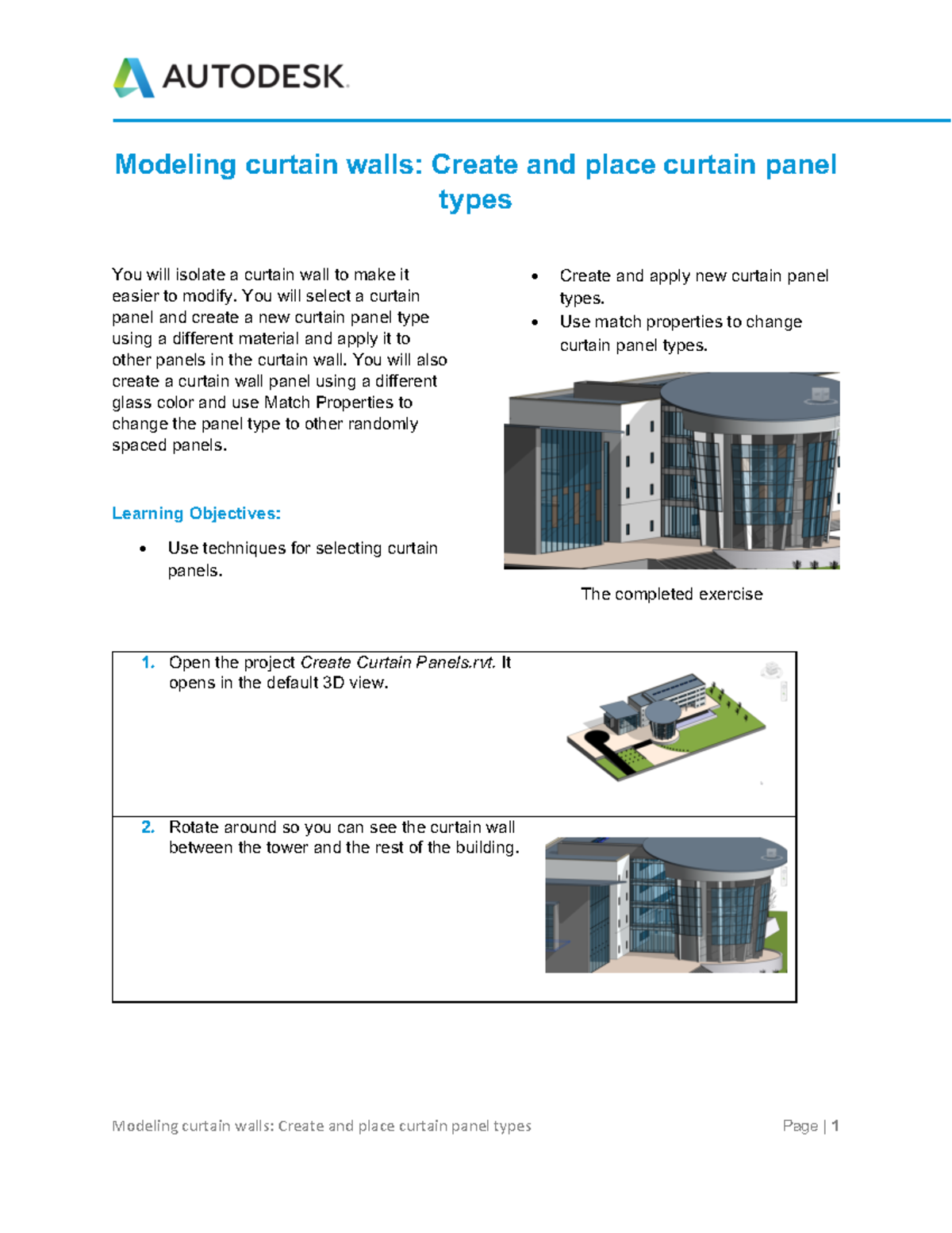 202009 02 SBS L2-03 Create-and-Place-Curtain-Panels - Structural Design ...