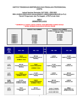 Surat tawaran kptm - Reading and Listening - Studocu