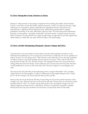 Chapter 4 summary - 4 Demand and Supply at Work in Labor Markets In the ...