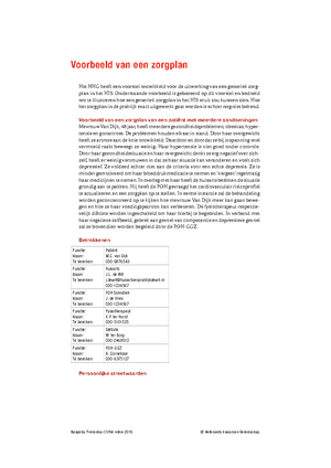 Zorgplan-maken-2 - Zorgplannen maken - Zorgplan maken 2. PLANMATIG EN ...