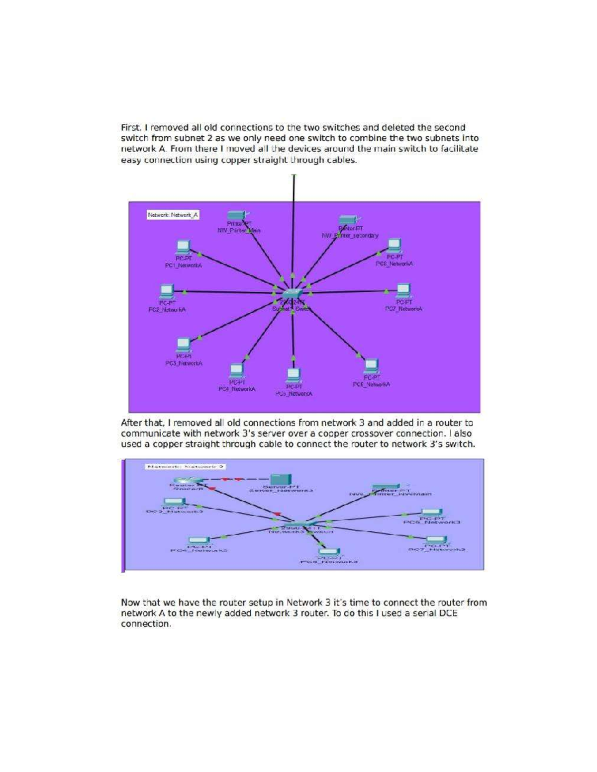 CYB 210 Project Two Miller Nathan - First, I removed all old ...