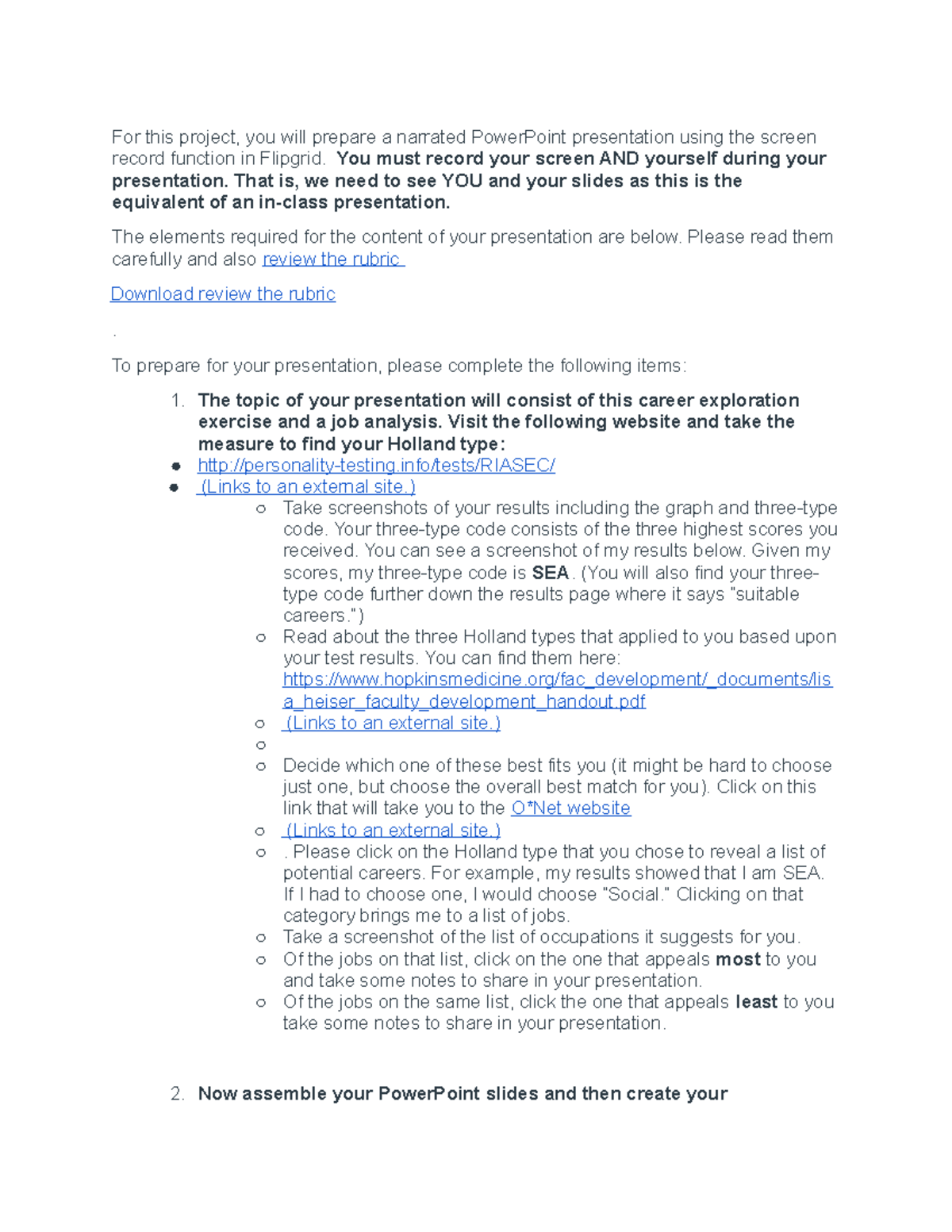 Untitled document - Assignment discussion - For this project, you will ...