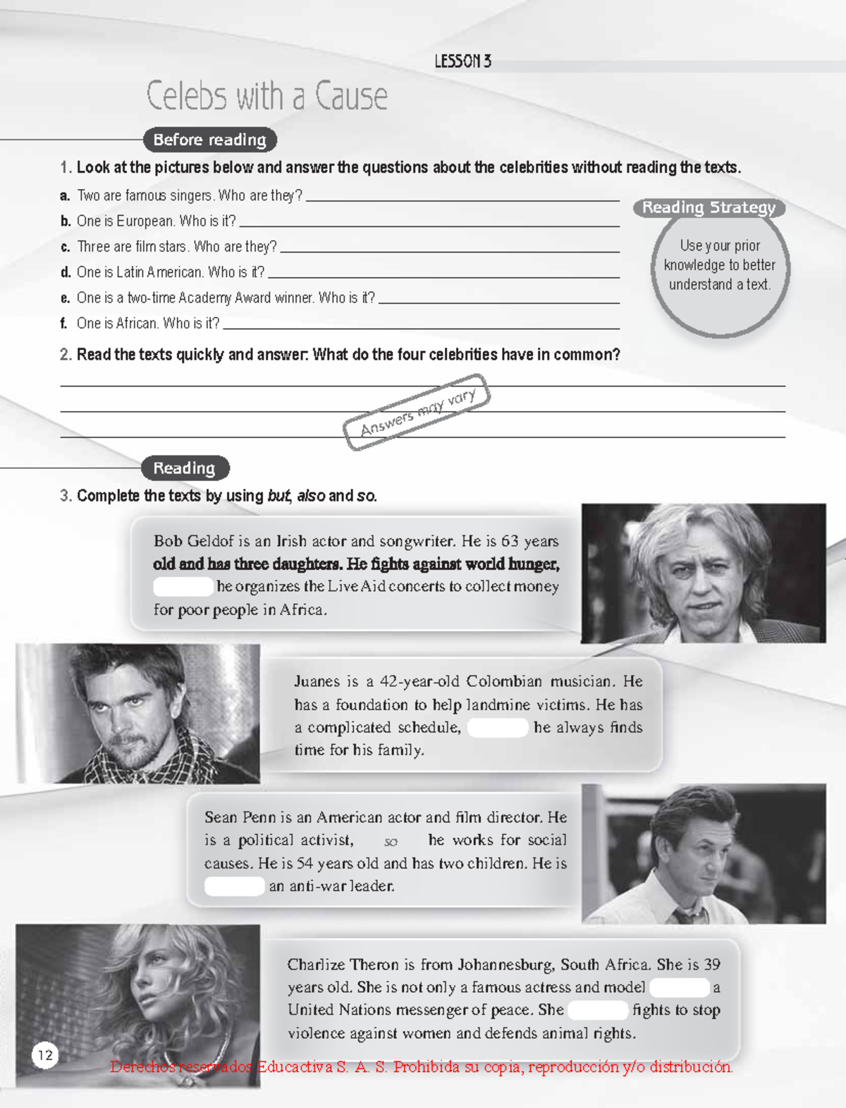 Tarea 3 -2DO S - TRABAJO PARA LA MEJORA DEL IDIOMA INGLES - LESSON 3 ...