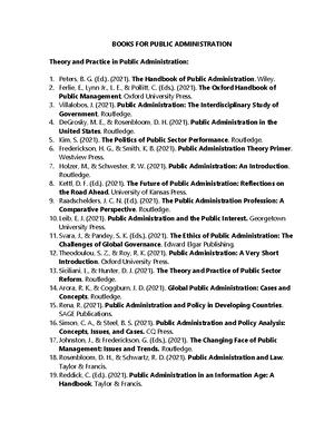 BPA 101 - Introduction to Public Administration Syllabus - College of ...