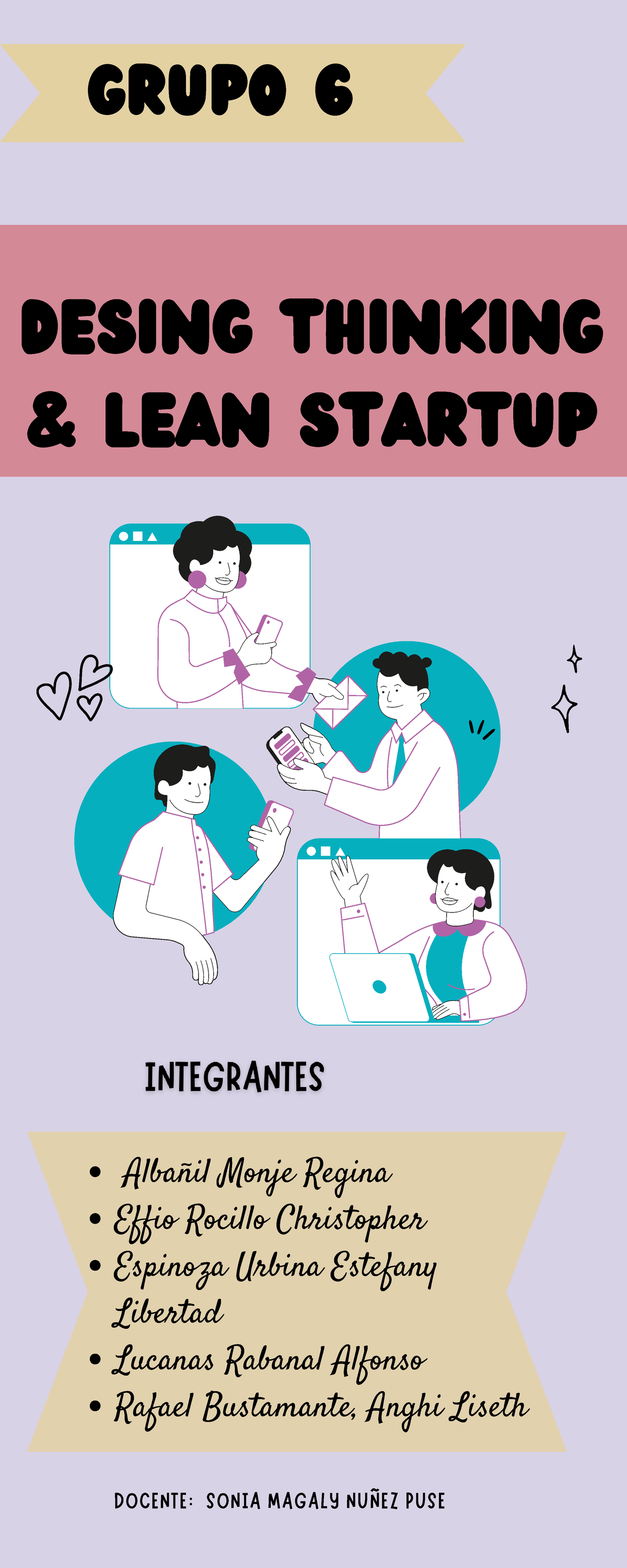 Infografía Sesión 1 - Design Thinking y Lean Startup - Albañil Monje Regina Effio Rocillo - Studocu