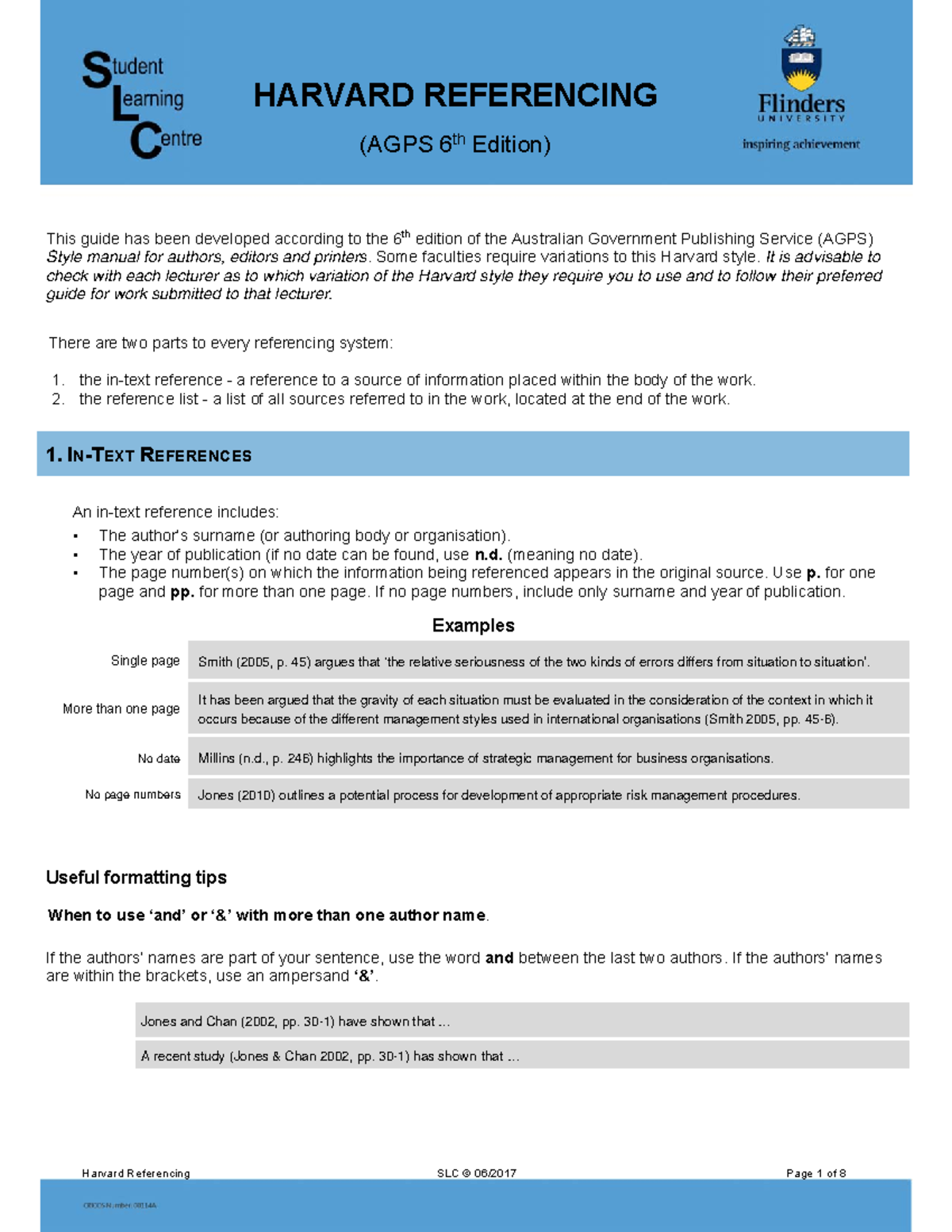 Harvard Referencing Guide to moon - CHEM2701 - Flinders - Studocu