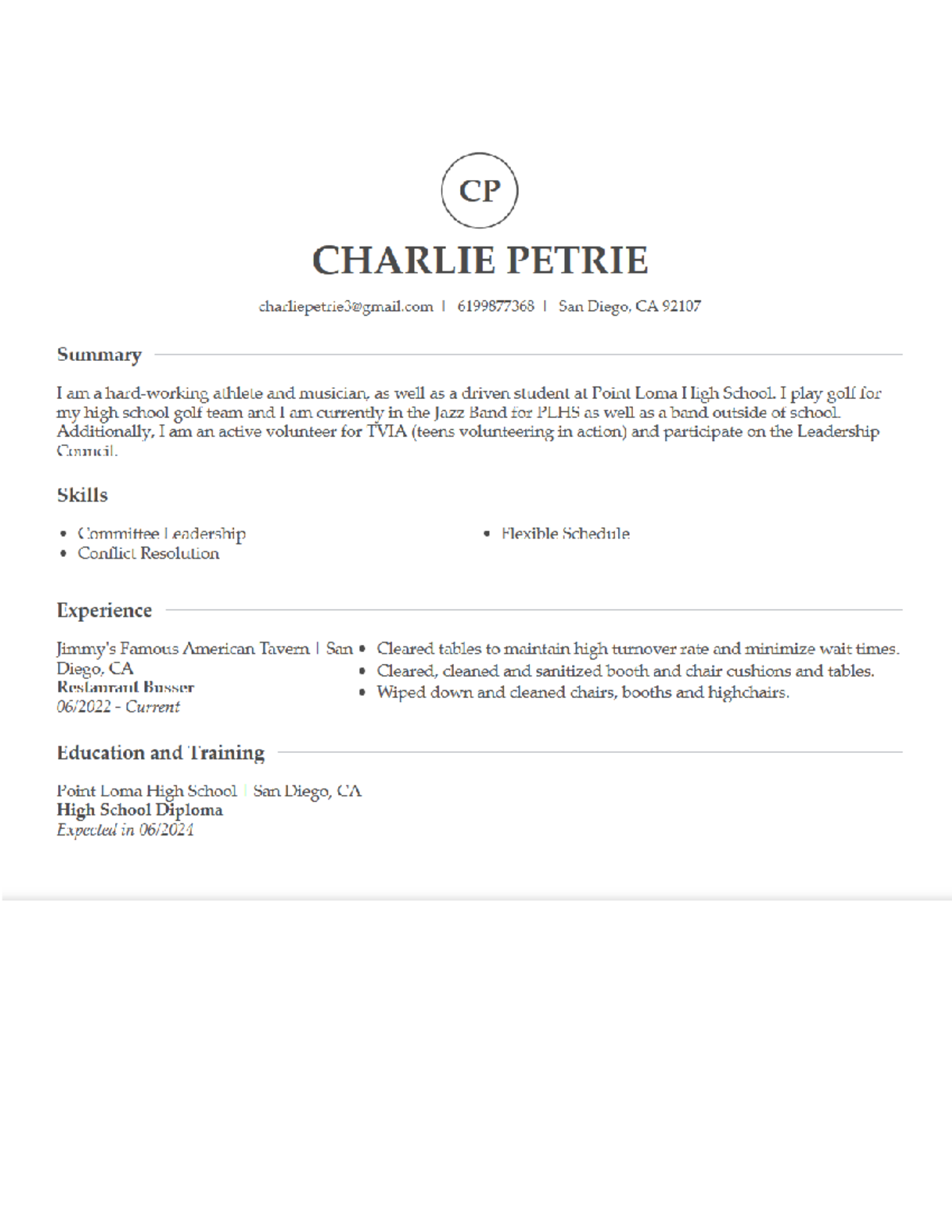 Resume - this is my assignment - BUS6030 - Studocu