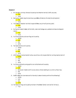 Ch 1-3 Notes - Professor Nancy Dignon Book: Essentials of Meteorology ...