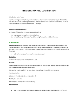 CE 023 Engineering DATA Analysis - TECHNOLOGICAL INSTITUTE OF THE PHILIPPINES COURSE SYLLABUS ...