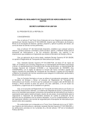 DS 032 2002 EM - sssssssssssss - Gerencia de AsesorÌa JurÌdica “GLOSARIO, SIGLAS Y ABREVIATURAS ...