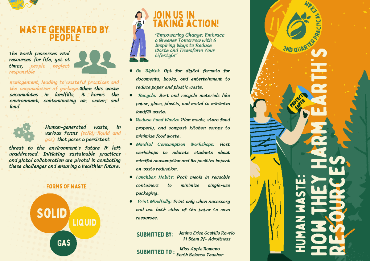 11 stem earth science - 2 n d q u a r t e r P r a c t i c a l e x a m ...