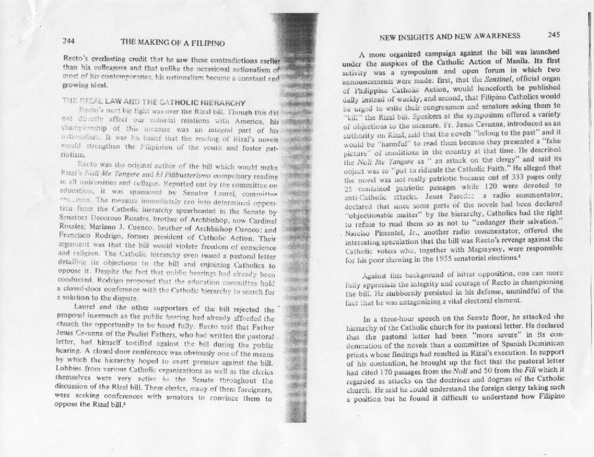 03-constantino rizal-law-and-the-catholic-hierarchy-1 - Rizal - Studocu