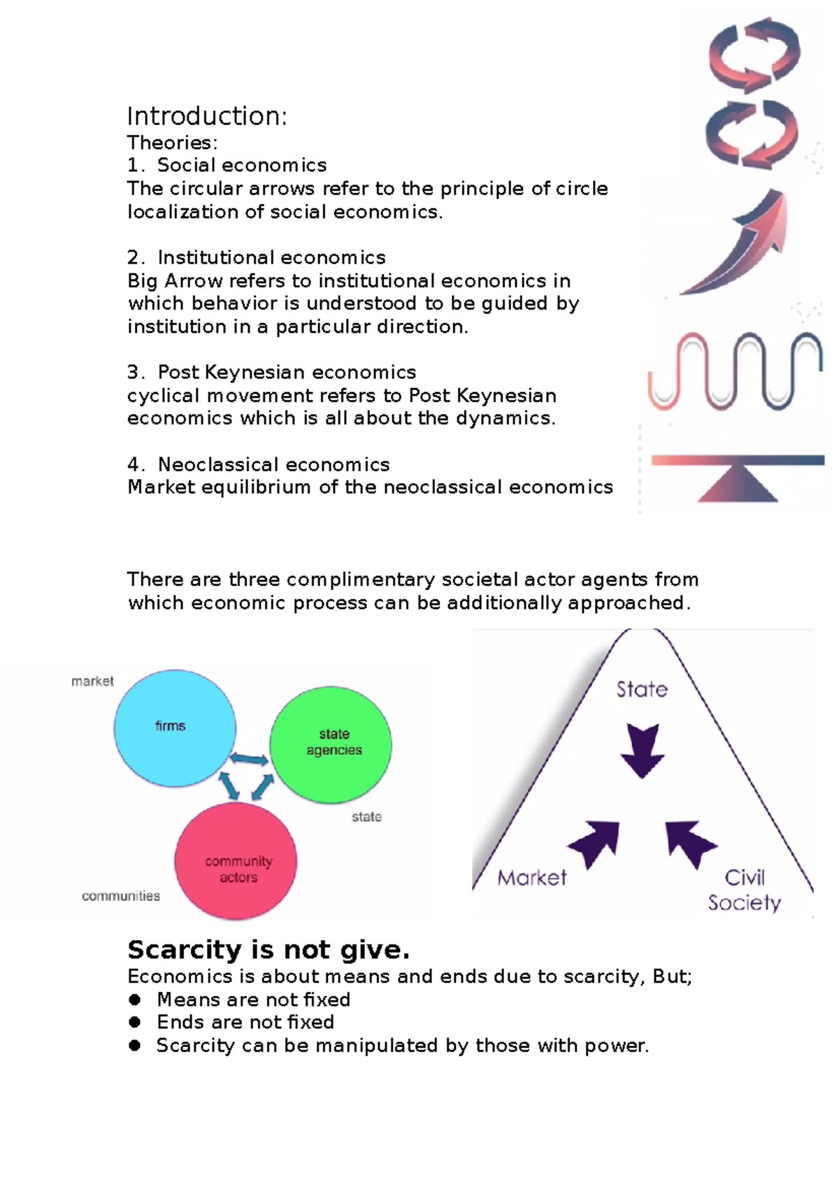 Economics - Introduction: Theories: 1. Social economics The circular ...
