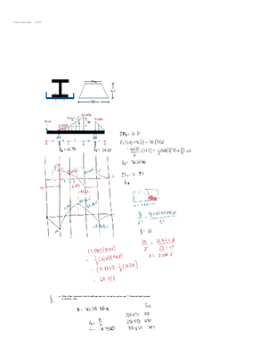 Example Normal Stress with solutions - strength of materials - Studocu