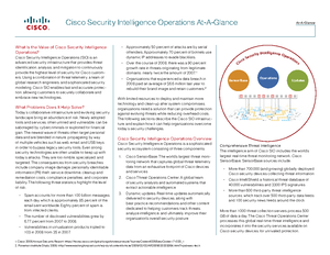 Cisco Security Intelligence Operations Explained Network World - CISCO ...