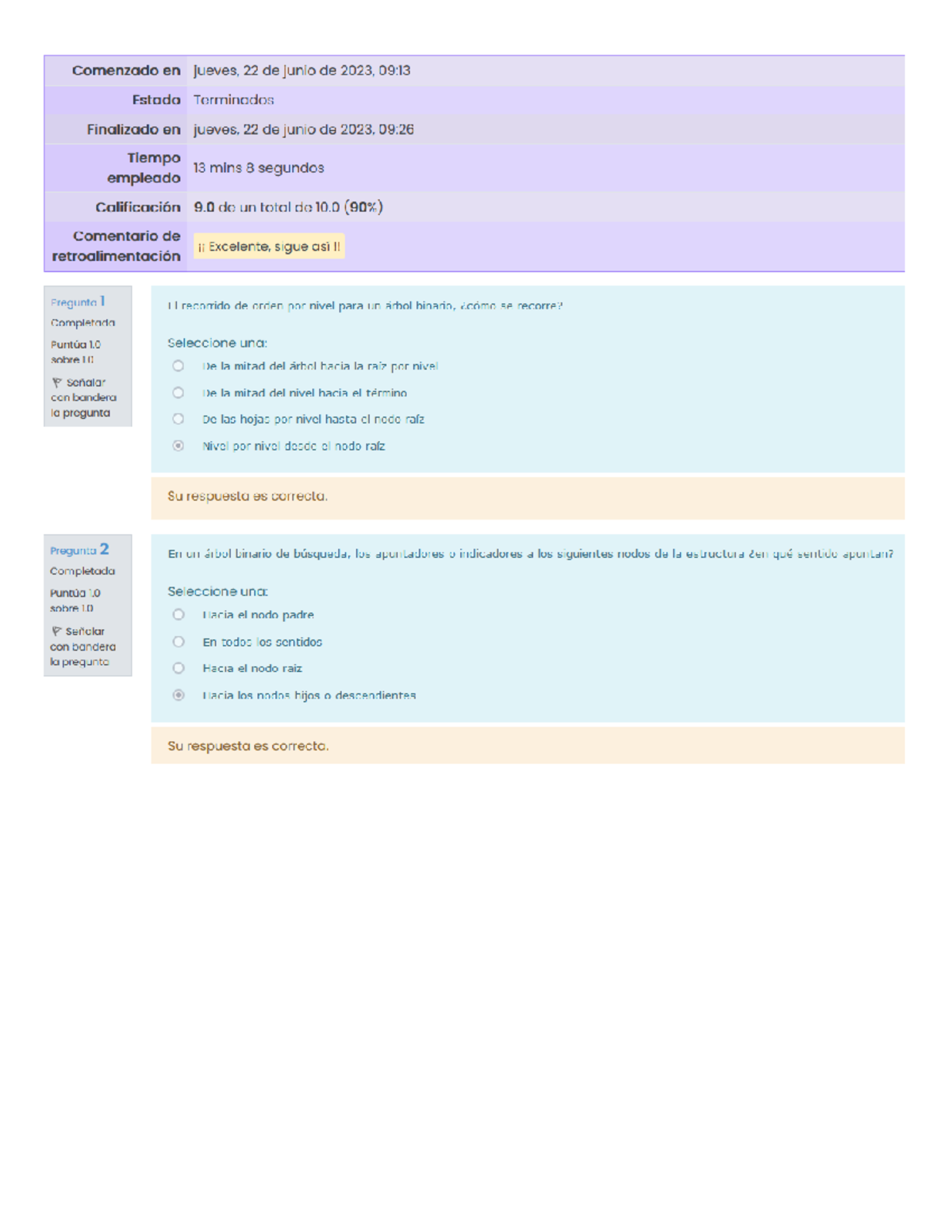 Algoritmos y estructuras de datos Examen S06 - Studocu